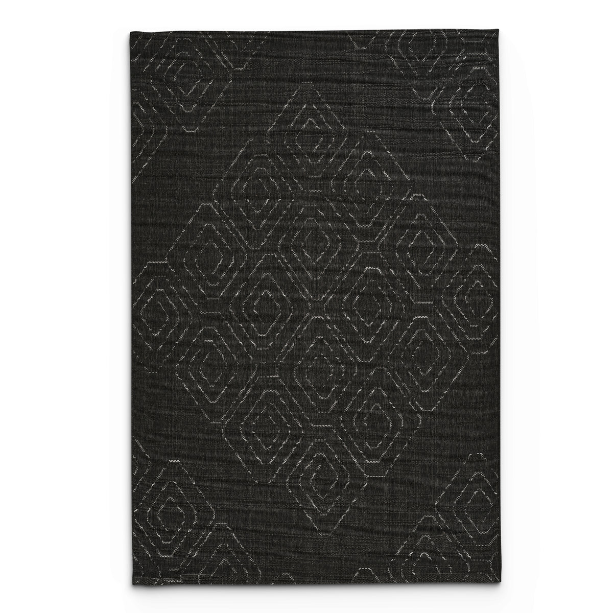 Natura Jute Mylae Black Rug - Kristal Carpets