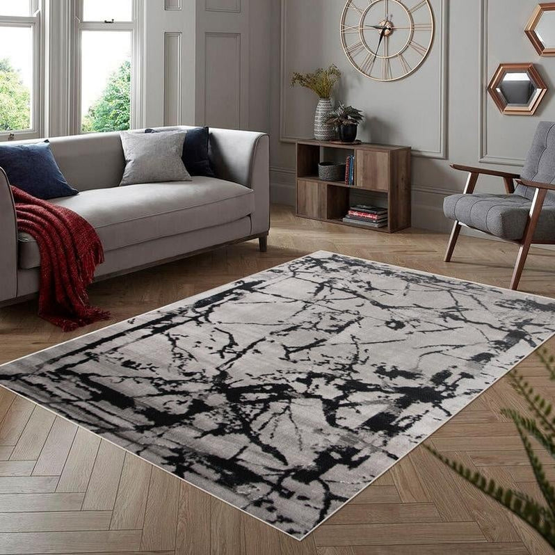 Alin Raven Rug - Kristal Carpets