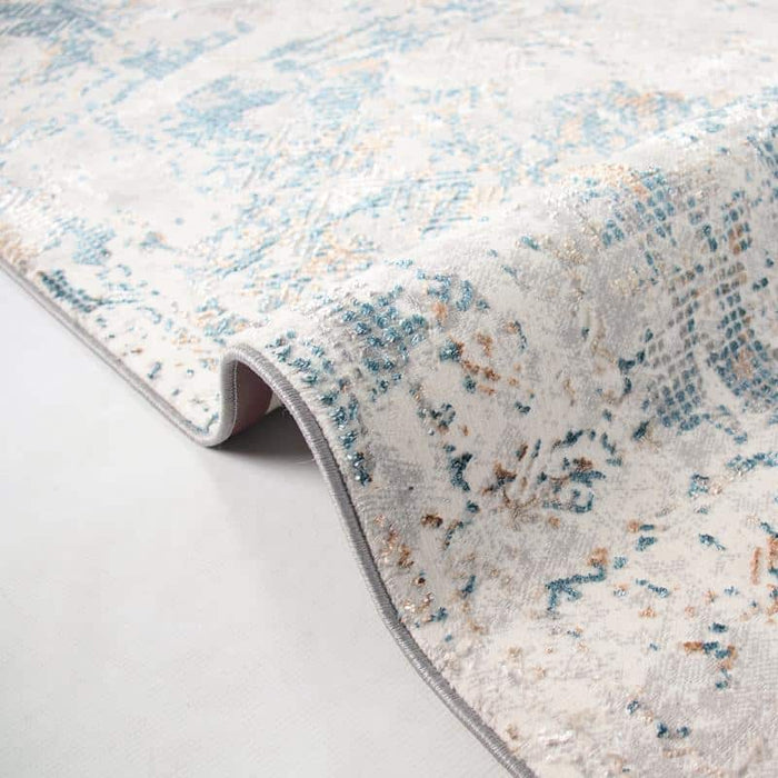 Artist Soft Blue Rug - Kristal Carpets