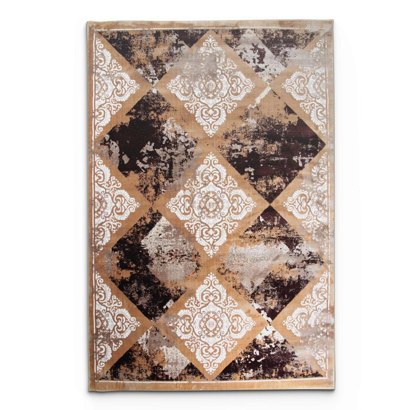 Classic Mustard Rug - 04545B - Kristal Carpets