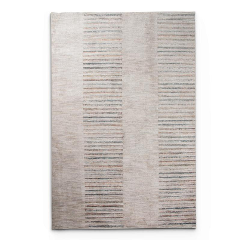 Dejavu Grey Cream Rug 51683A - Kristal Carpets