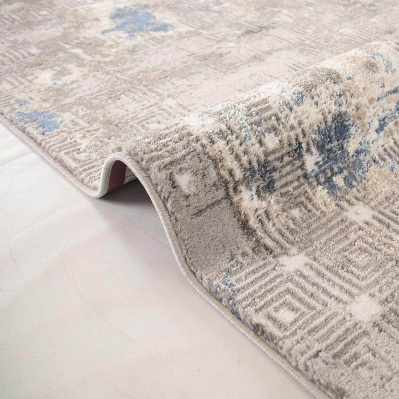 Diamond Blue Rug C1769 - Kristal Carpets