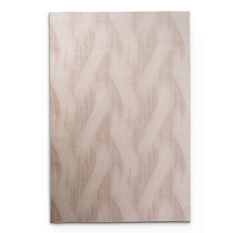 Digital Brown Wave Washable Rug - Kristal Carpets