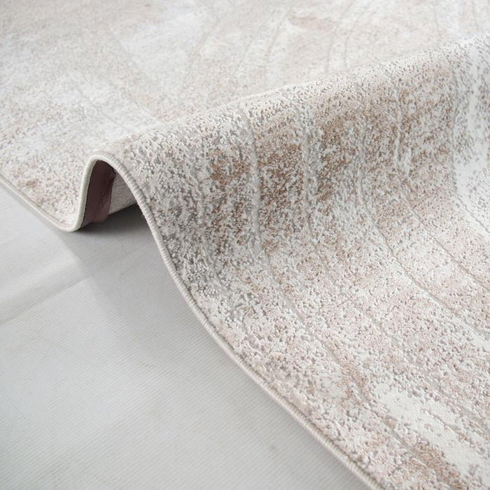 Diva Cream Gold Rug - MR425A - Kristal Carpets