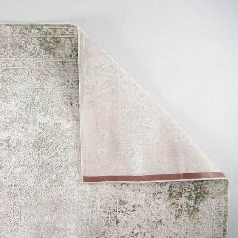 Diva Cream Green Rug - MR254 - Kristal Carpets