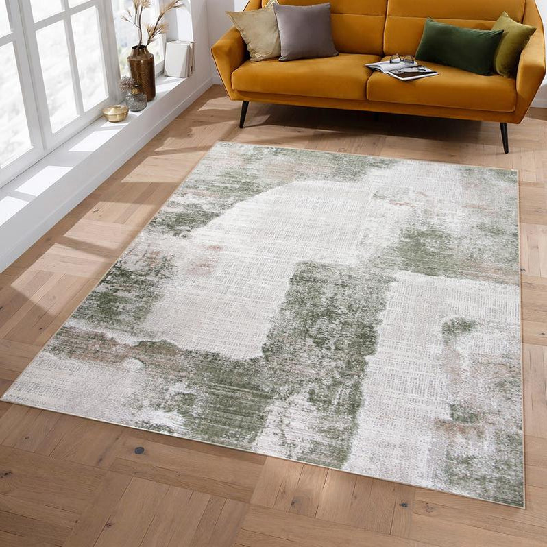 Diva Cream Green Rug - MR418 - Kristal Carpets