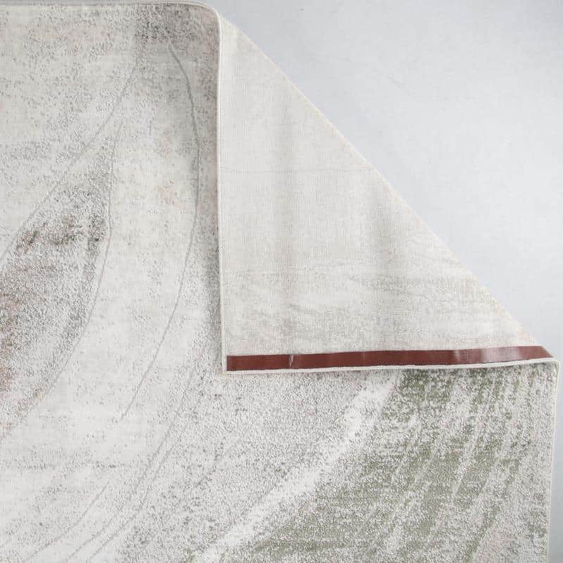 Diva Cream Green Rug MR425A - Kristal Carpets