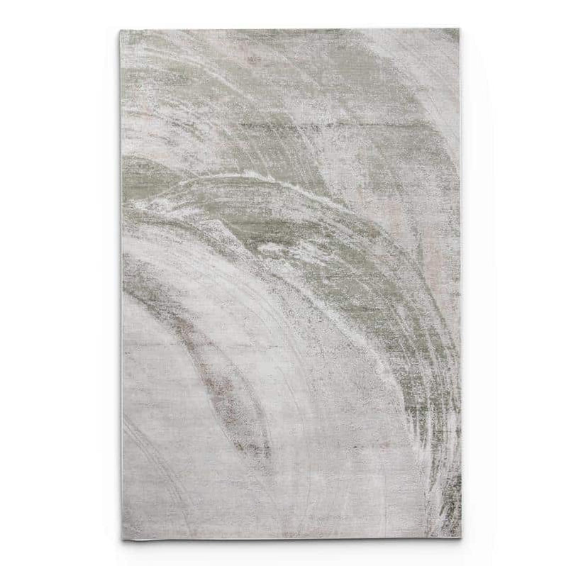 Diva Cream Green Rug MR425A - Kristal Carpets