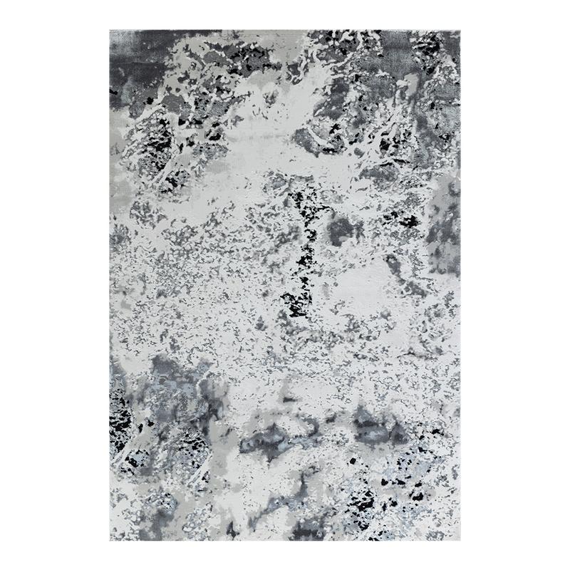 Elit Nature Grey Black Rug - Kristal Carpets