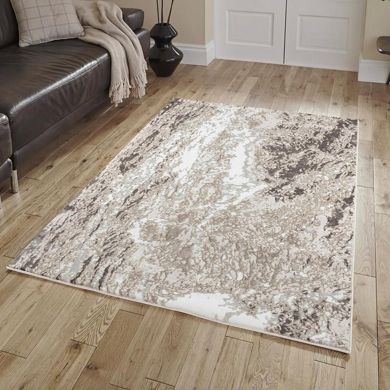 Elit Wing Beige Brown Rug - Kristal Carpets