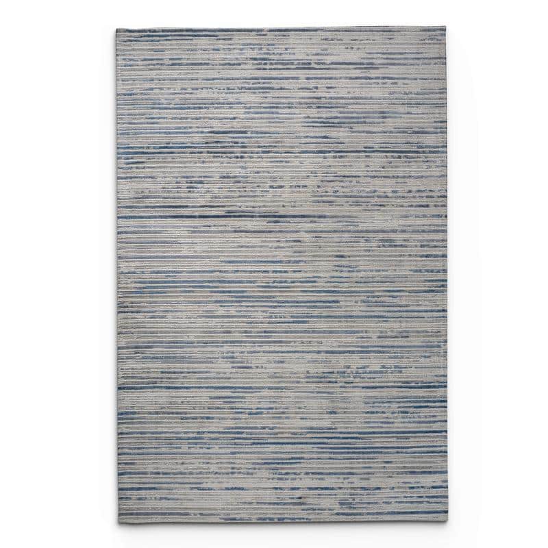 Favori Grey Cream Soft Textured Rug 32310B - Kristal Carpets