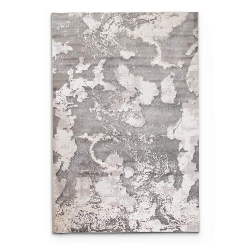 Gold Grey Rug C1679 - Kristal Carpets