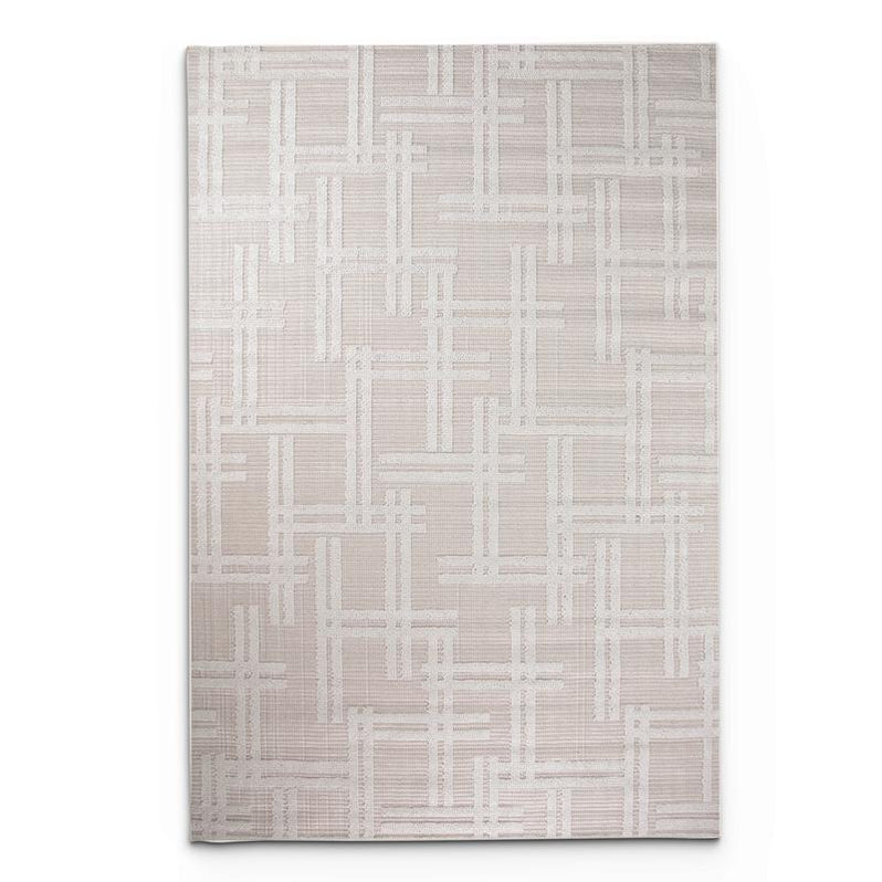 Golf Beige Rug S6012A - Kristal Carpets