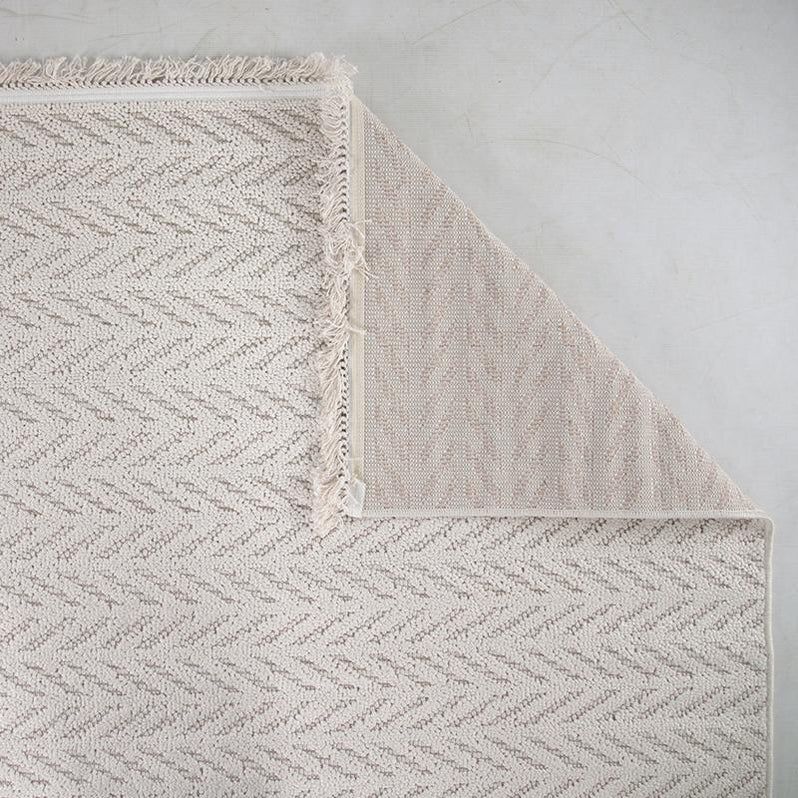 Jute Cream Rug - S5534A - Kristal Carpets