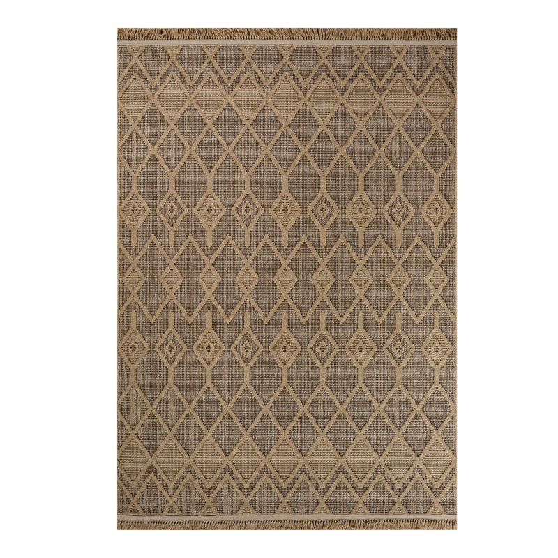 Jute Cube Rug - Kristal Carpets