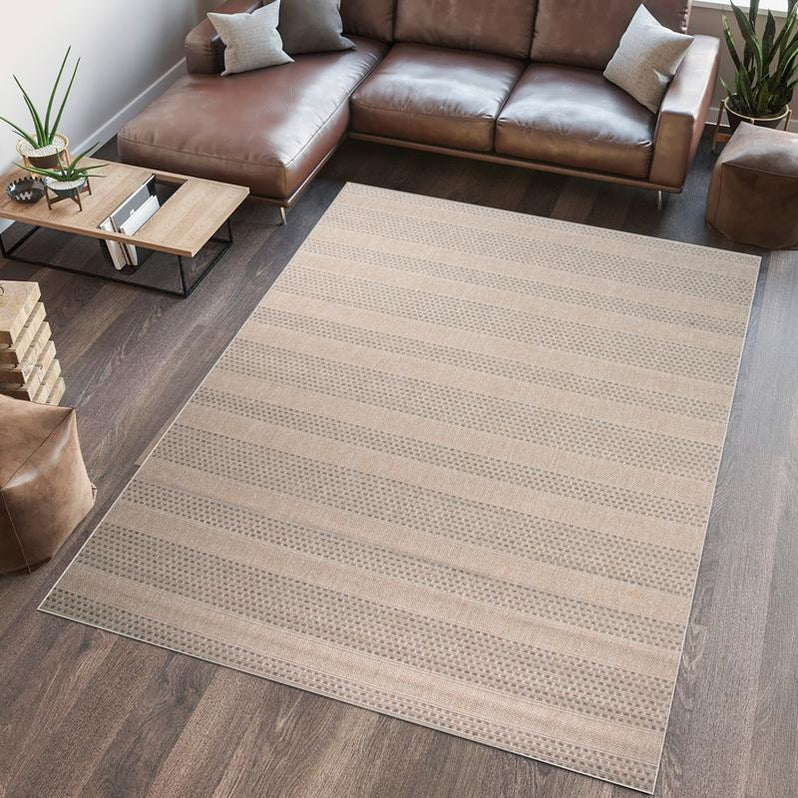 Natura Jute Dark Beige Rug - E0042A - Kristal Carpets