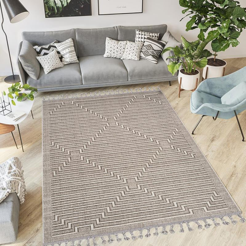Jute Frame Rug - Kristal Carpets