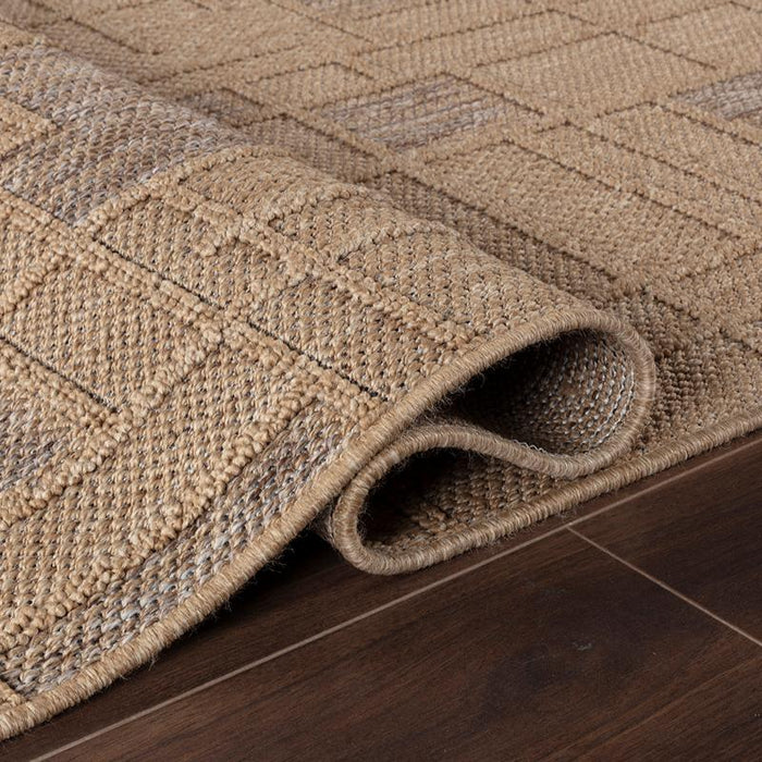 Jute Labyrinth Rug - Kristal Carpets