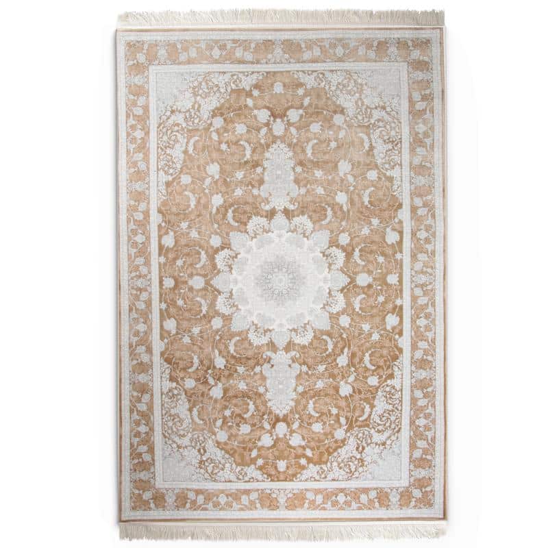 Persian Dark Beige Rug - 38522B - Kristal Carpets