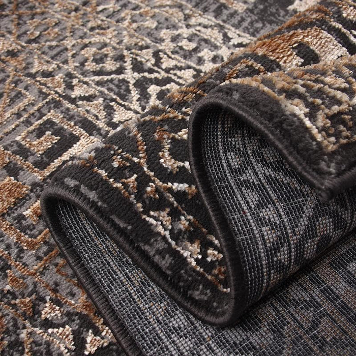 Alin Brown Vintage Rug - Kristal Carpets