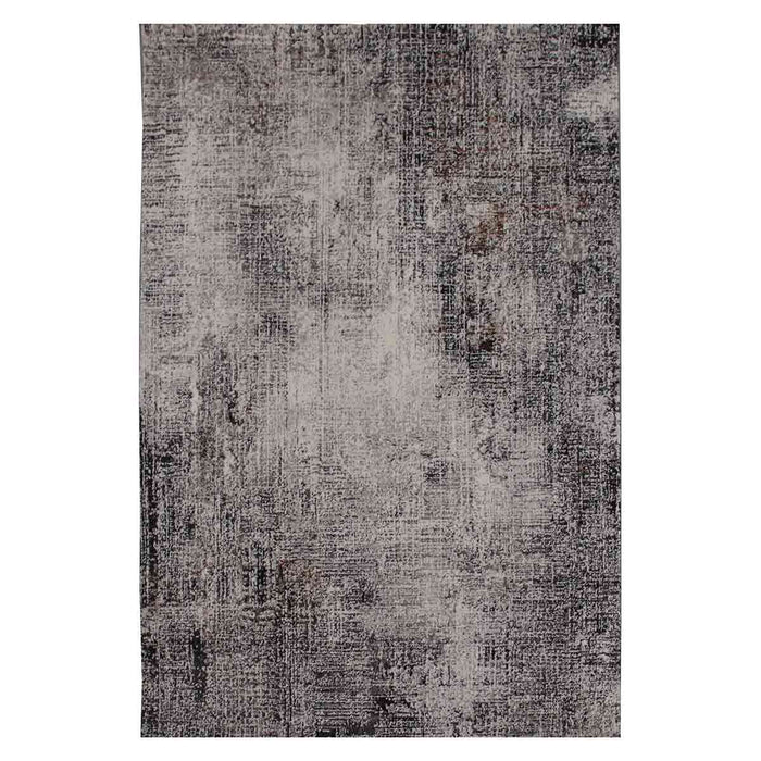 Diva Navy Grey Fringed Rug - Kristal Carpets