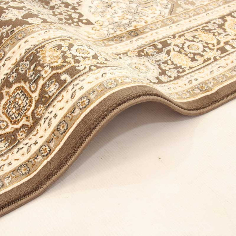 Tena Brown Oriental Rug - Kristal Carpets