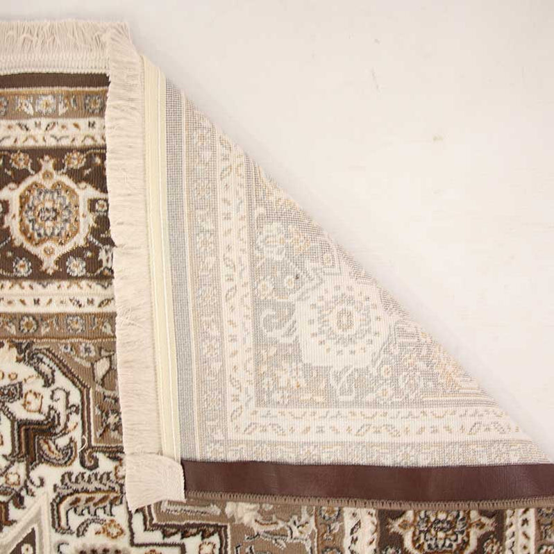 Tena Brown Oriental Rug - Kristal Carpets