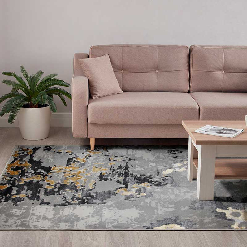 Alin Mirror Patterned Rug - Kristal Carpets